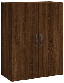 Skříň highboard hnědý dub 69,5 x 34 x 180 cm kompozitní dřevo,  3198088