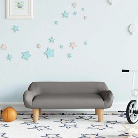Dětská pohovka taupe 70 x 40 x 24 cm textil 3196347