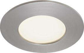 Briloner LED vestavné svítidlo FLAT IN nikl, 3 ks, 85 x 25 mm