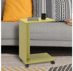 Adore Furniture | Odkládací stolek 65x35 cm zelená | AD0143