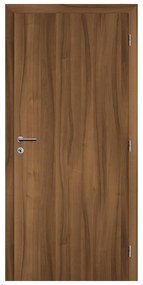 Solodoor Interiérové dveře 90 P, 950 × 1985 mm, fólie, pravé, ořech královský, plné