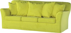 Potah na pohovku IKEA Tomelilla 3-místná nerozkládací barva zelená látka lesklé, sametová