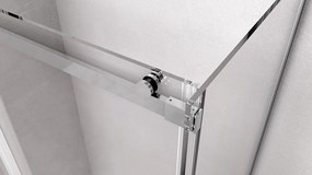 Polysan Sapho, THRON LINE ROUND obdélníkový sprchový kout 1000x700mm, kulaté pojezdy
