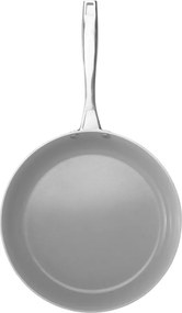 Elmich Nepřilnavá keramická pánev Vital Ø 24 cm - krémově bílá (OUTLET)