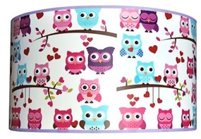 LAMPDAR Dětské stropní svítidlo OWLS 2xE27/60W/230V SA0665