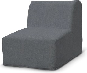Potah na křeslo Lycksele jednoduchý barva šedá látka pletený vzor