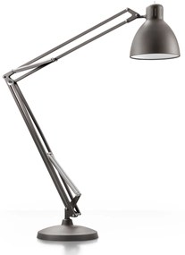 Leucos 0011144 JJ Great, šedá stojací lampa se stmívačem, 1x45W LED 2700/3000K, výška 285cm