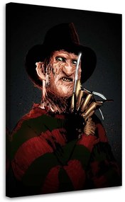Gario Obraz na plátně Noční můra v Elm Street, Freddy Krueger - Nikita Abakumov Rozměry: 40 x 60 cm
