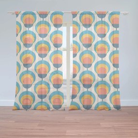 Sablio Záclony Duhové spektrum: 2ks 150x250cm