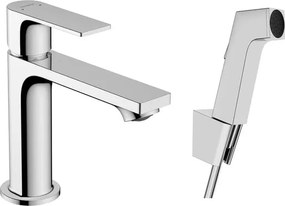 Hansgrohe Rebris E umyvadlová baterie s bidetovou sprškou chrom 72 216 000