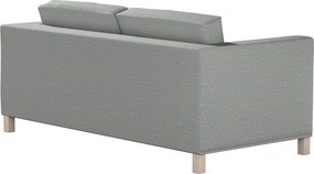 Potah na pohovku IKEA  Karlanda rozkládací, krátký barva modrá látka pletený vzor