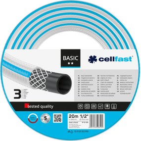 Zahradní hadice Cellfast Basic 3/4" 50 m, 10-422 hadice modrá