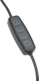 Lampa stolní s lupou, USB napájení, 1300 lm, 3 barvy světla, 5 × zvětšení EXTOL LIGHT 43160