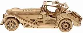 Ugears 3D dřevěné mechanické puzzle Sportovní auto Rapid Mouse / od 14