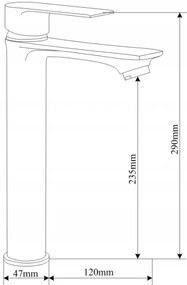 Mexen Royo vanová sada DQ72, černá - 72213DQ72-70