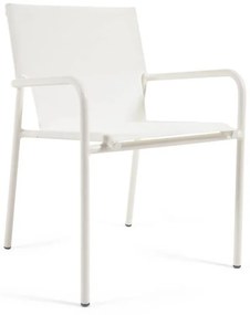 Zahradní židle tana bílá MUZZA