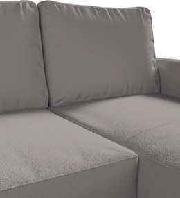 Potah na pohovku IKEA Backabro rozkládací se šezlongem barva béžová látka pletený vzor