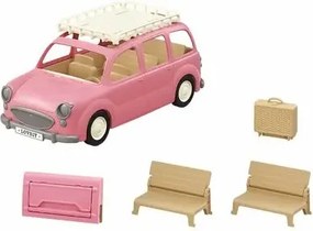 Sylvanian Families Rodinné auto růžové Van / od 3 let