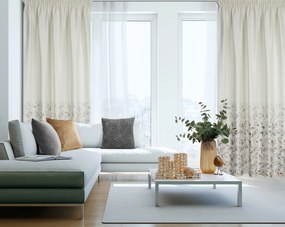 ZATEMŇOVCÍ ZÁVĚS NA PÁSCE MARIELA 140X270 CM VZOROVANÁ