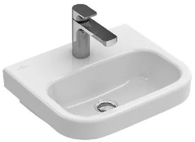 Villeroy & Boch Architectura - Umývátko 500x380 mm, bez přepadu, 1 otvor pro baterii, alpská bílá 43735101