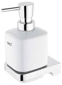 Nimco Maya - Dávkovač mýdla s držákem, bílá/chrom MA 29031K-26