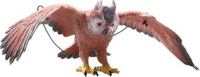 ORION Sova na gumě / Figurka ptáka / Plast / 38 cm / od 3 let