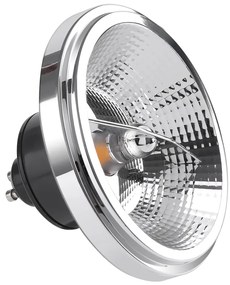 Halogenová LED žárovka GU10 teplá 3000k 10,5w 500 lm černá