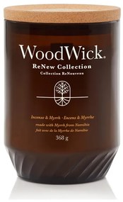 WoodWick ReNew svíčka velká Incense & Myrrh, 368 g