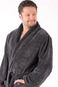 Tmavě šedý župan Tampa 21 49 9551 - S