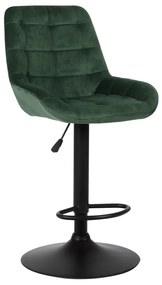 Barová židle CHIRO Tempo Kondela Tmavě zelená
