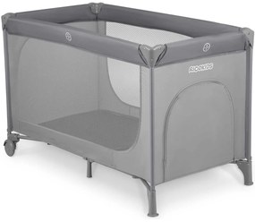 Ricokids Cestovní postýlka 125 x 65 x 78 cm RK-240 šedá