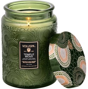 Voluspa – vonná svíčka Temple Moss (Chrámový mech), 510 g