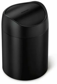 Simplehuman Odpadkový koš na stůl MINI 1,5 l, černá