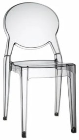 Scab Plastová židle IGLOO CHAIR Barva plastu Scab Transparentní kouřová 2357