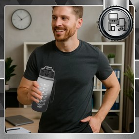 Camerazar Sportovní láhev TRESSARI 600 ml BPA Free z pevného PC pro zdravé pití