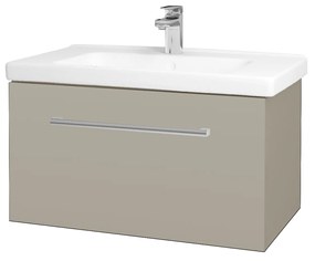Dřevojas Koupelnová skříň BIG INN SZZ 80 Varianta: N01 Bílá lesk / Úchytka T01 / D06 Ořech