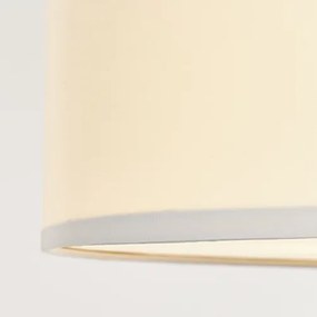 Brilliant 93522/05  Stropní lustr ANDRIA bílá textilie, průměr 60cm