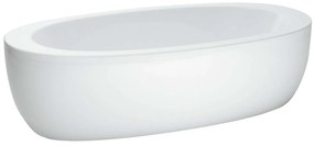 Laufen Il Bagno Alessi One - Volně stojící vana 203x102 cm, bílá H2419700000001