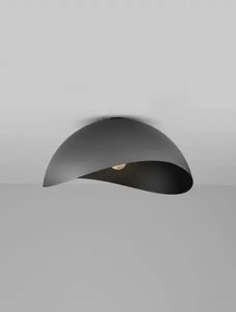 LED černé designové stropní svítidlo Opsi