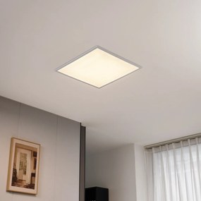 Zapuštěný LED panel bílý čtvercový vč. LED 3000K - 6500K s přepínačem DIP - Seagal