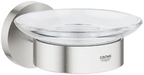Grohe Essentials - Miska na mýdlo s držákem, supersteel 40444DC1