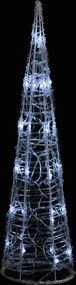 vidaXL Akrylový dekorativní světelný LED kužel 60 cm [329798] Barva: Teplá bílá
