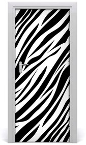 Fototapeta na dveře zebra pozadí 75x205 cm