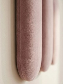 Sinsay - Čalouněné stěnové panely 5 pack - pastelová růžová