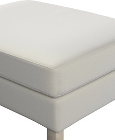 Potah na podnožku IKEA Karlstad barva šedá látka sametová