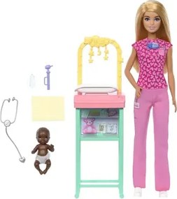 Mattel Barbie herní set povolání - pediatrička / od 3 let