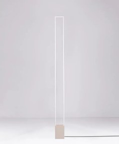 Bílá LED stojací lampa (výška 161 cm) Lithos – Nova Luce