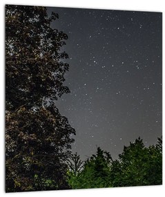 Obraz noční oblohy (30x30 cm)