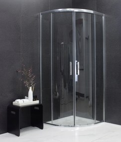 MAXMAX Sprchový kout MAXMAX MEXEN RIO transparent - čtvrtkruh 90x90 cm