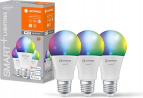 3PAK Led žárovka E27 A60 9W 806lm Rgbw Smart+ WiFi stmívatelná Ledvance